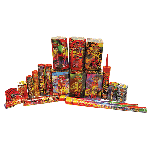 Family 18pce Selection Box | The Original Fireworks Warehouse