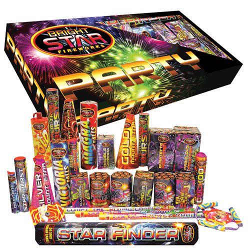 Party 27pce Selection Box | The Original Fireworks Warehouse | The ...