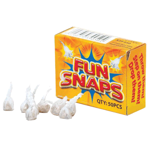 Fun Snaps 50pce Throwdown Bangers | The Original Fireworks Warehouse